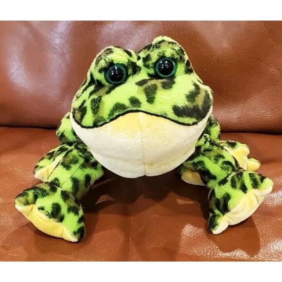 GANZ | Toys | Ganz Webkinz Bullfrog Spotted Frog Stuffed Animal Plush ...
